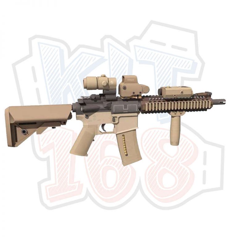 Mô hình giấy MK18 Assault Rifle (1:1) - Kit168 Shop mô hình giấy