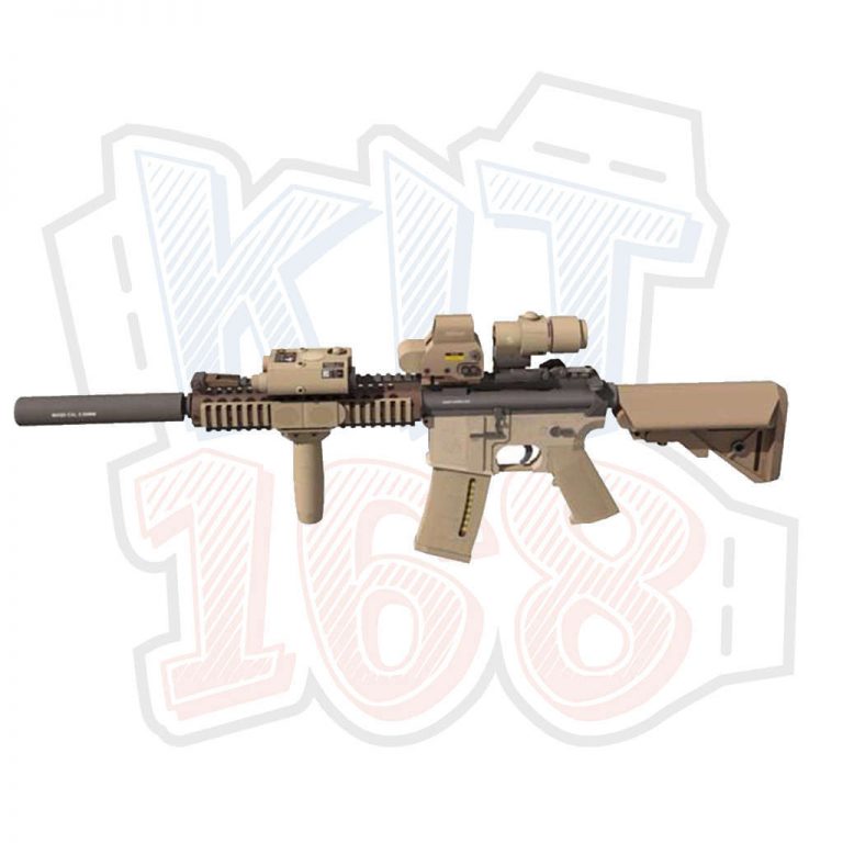 Mô hình giấy MK18 Assault Rifle (1:1) - Kit168 Shop mô hình giấy