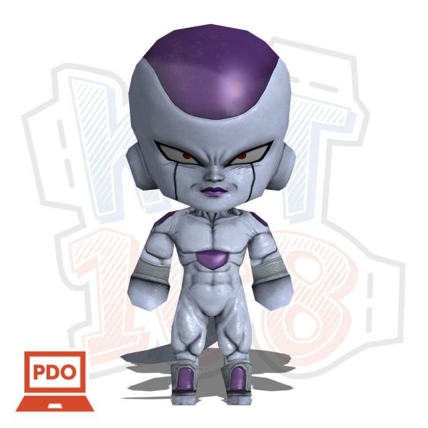 Mô hình giấy Chibi Frieza - Dragon Ball - Kit168 Shop mô hình giấy