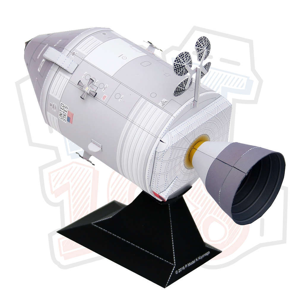 Mô hình giấy Apollo Command - Service Module - Kit168.vn Shop Online mô ...