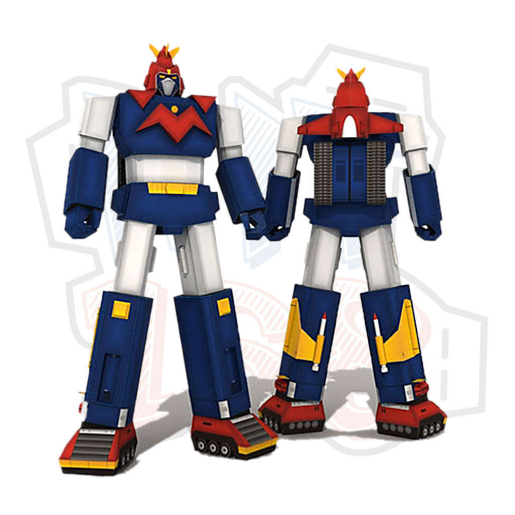 Mô hình giấy Voltes V - Kit168 Shop mô hình giấy