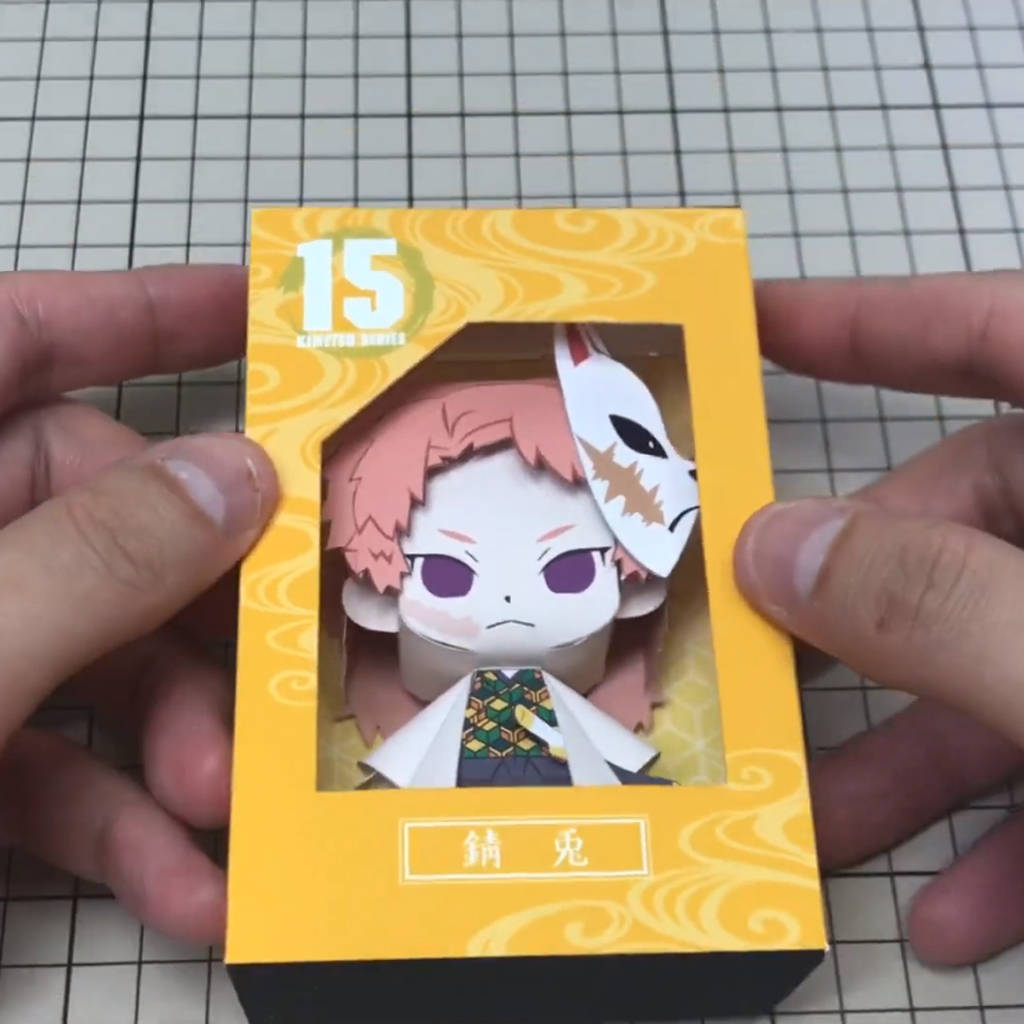 Mô hình giấy Chibi Sabito - Demon Slayer (Kimetsu No Yaiba) - Kit168 ...
