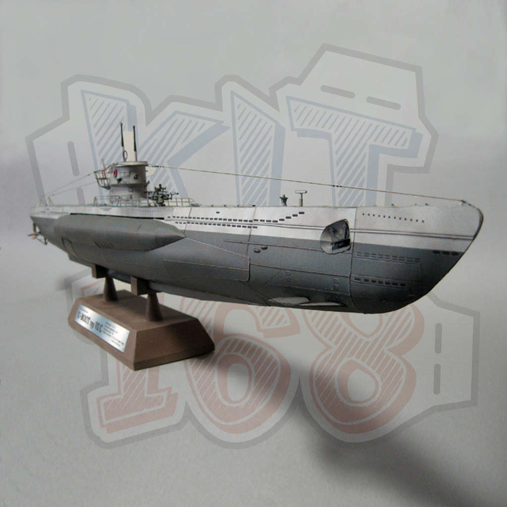 Mô hình giấy German U-Boat type VII C - Kit168.vn Shop Online mô hình giấy