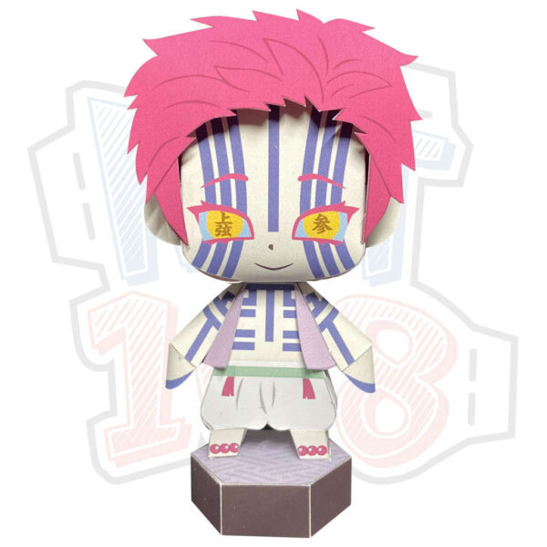 Mô hình giấy Chibi Akaza -Demon Slayer (Kimetsu no Yaiba) - Kit168 Shop ...