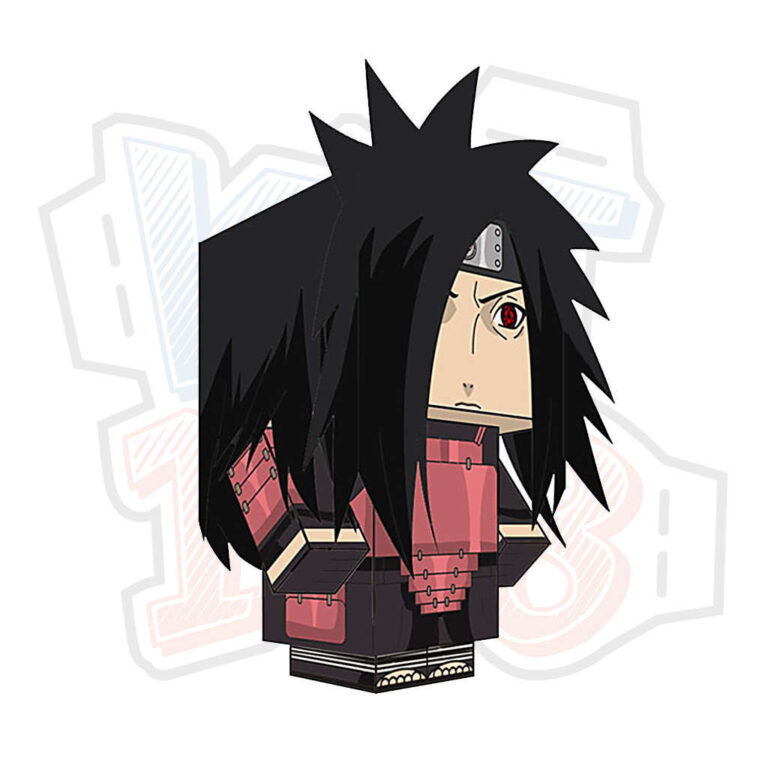 Mô hình giấy Madara Uchiha Cube Craft - Naruto - Kit168 Shop mô hình giấy