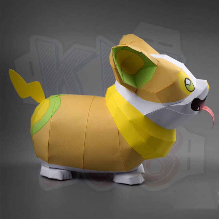 Mô hình giấy Pokémon Yamper - Kit168 Shop mô hình giấy