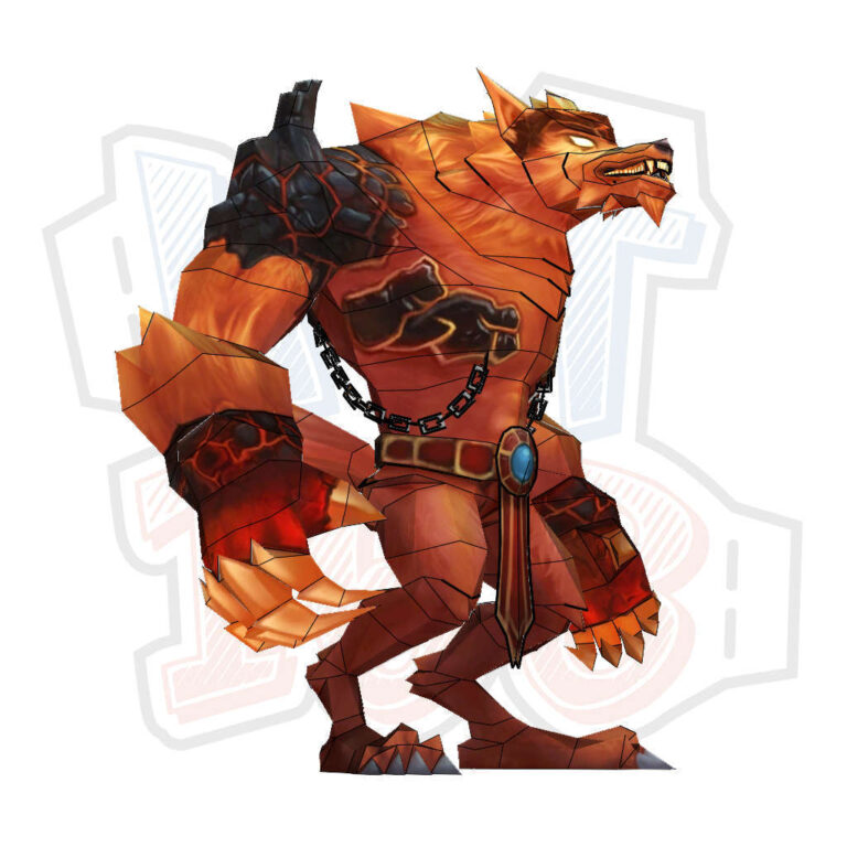 Mô hình giấy Firefang Warwick the Blood Hunter - League of Legends ...