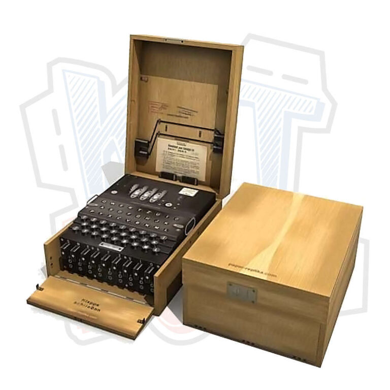 Mô hình giấy German M4 Naval Enigma Machine - Kit168 Shop mô hình giấy