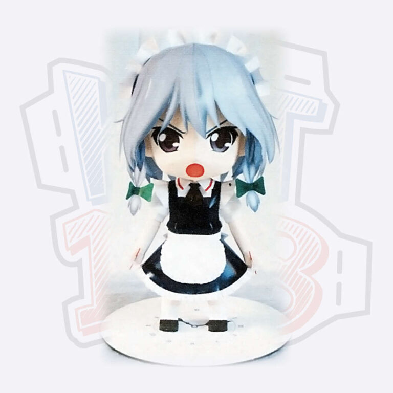 Mô hình giấy Chibi Izayoi Sakuya - Touhou - Kit168 Shop mô hình giấy