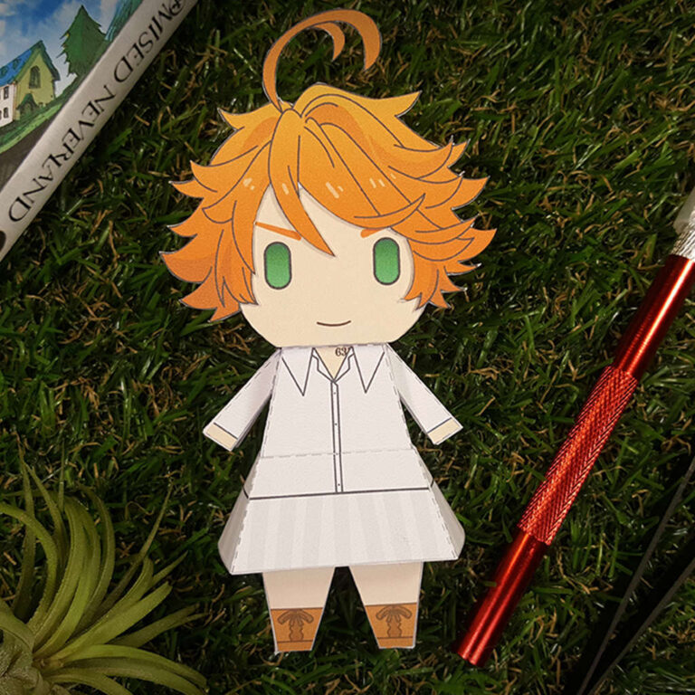 Mô hình giấy Chibi Emma - The Promised Neverland - Kit168 Shop mô hình giấy