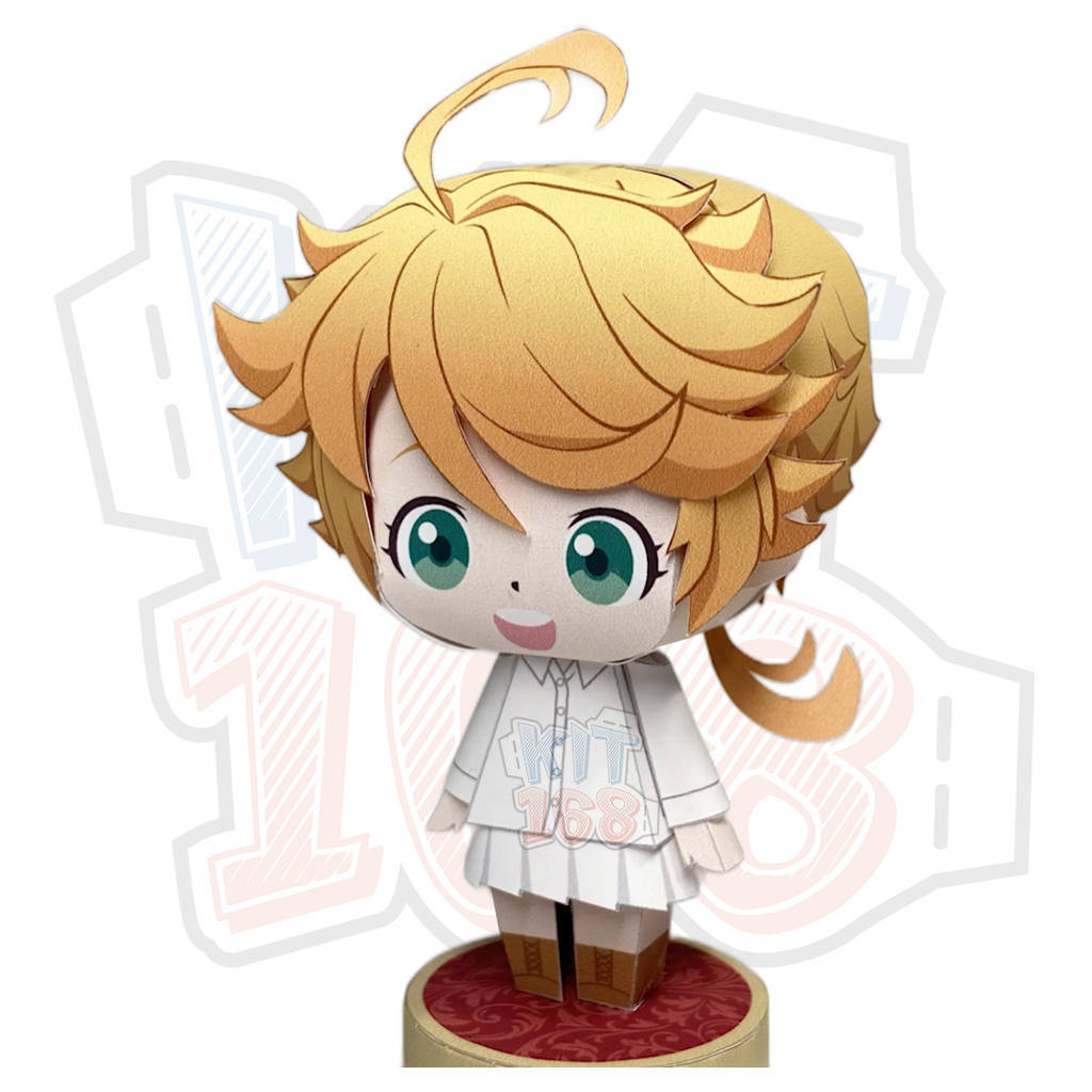 Mô hình giấy Chibi Emma ver 2 - The Promised Neverland - Kit168 Shop mô ...