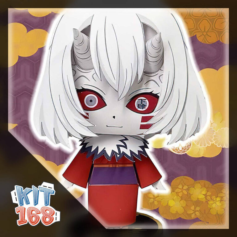 Mô hình giấy Chibi Mukago - Demon Slayer (Kimetsu No Yaiba) - Kit168 ...