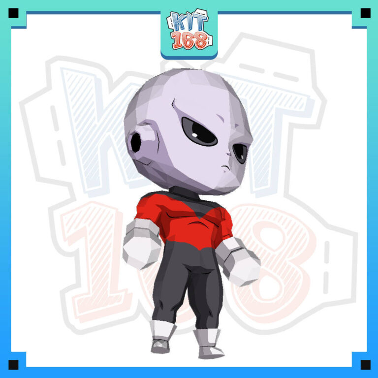Mô hình giấy Chibi Jiren - Dragon Ball - Kit168 Shop mô hình giấy