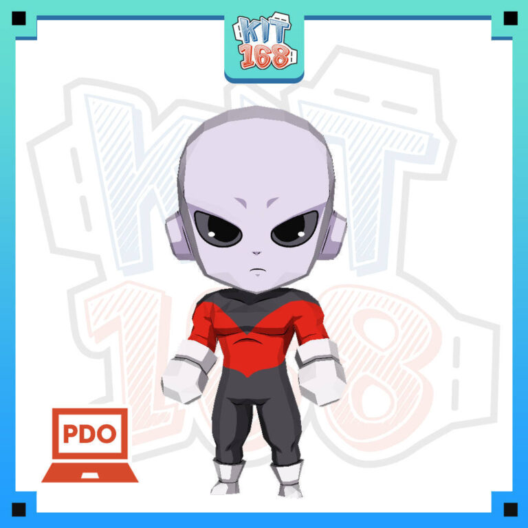 Mô hình giấy Chibi Jiren - Dragon Ball - Kit168 Shop mô hình giấy