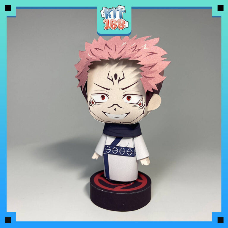 Mô hình giấy Chibi Sukuna - Jujutsu Kaisen - Kit168 Shop mô hình giấy