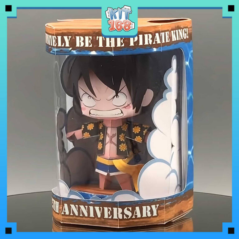 Mô hình giấy Chibi Monkey D. Luffy (Gear 2) ver 6 - One Piece - Kit168 ...