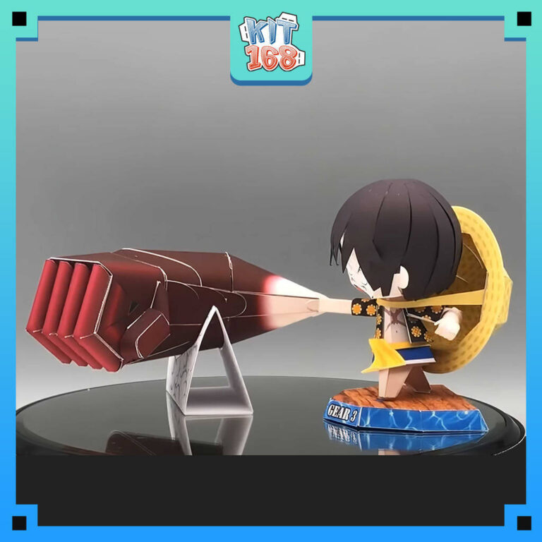 Mô hình giấy Chibi Monkey D. Luffy (Gear 3) ver 7 - One Piece - Kit168 ...