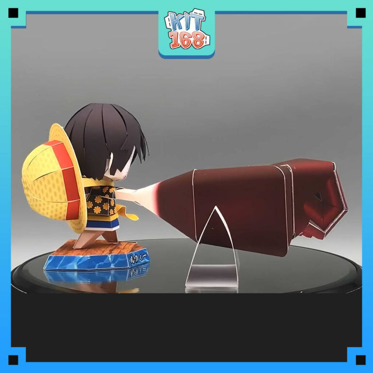Mô hình giấy Chibi Monkey D. Luffy (Gear 3) ver 7 - One Piece - Kit168 ...