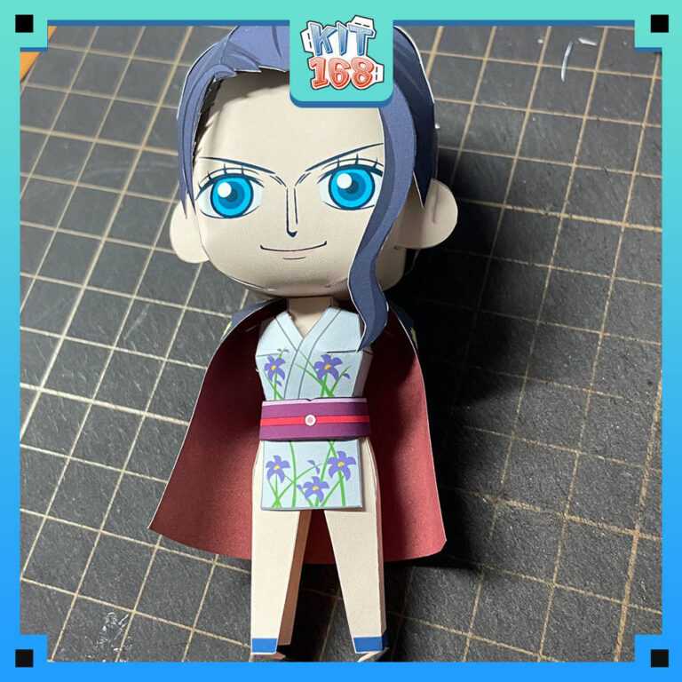 Mô Hình Giấy Chibi Nico Robin Ver 2 One Piece Kit168 Shop Mô Hình Giấy