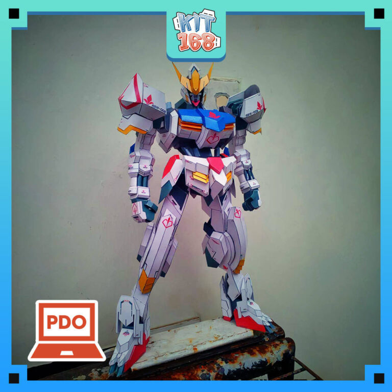 Mô hình giấy ASW-G08 Gundam Barbatos - Kit168 Shop mô hình giấy