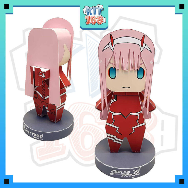 Mô hình giấy Chibi Zero Two - Darling in the Franxx - Kit168 Shop mô ...