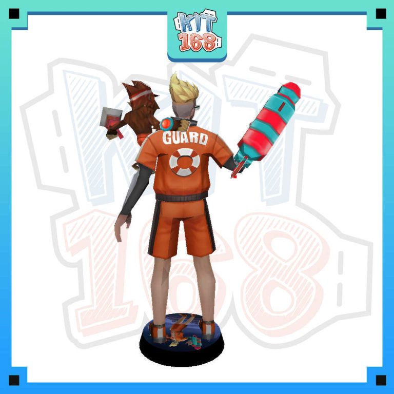 Mô hình giấy Claude Lifeguard - Mobile Legends - Kit168 Shop mô hình giấy
