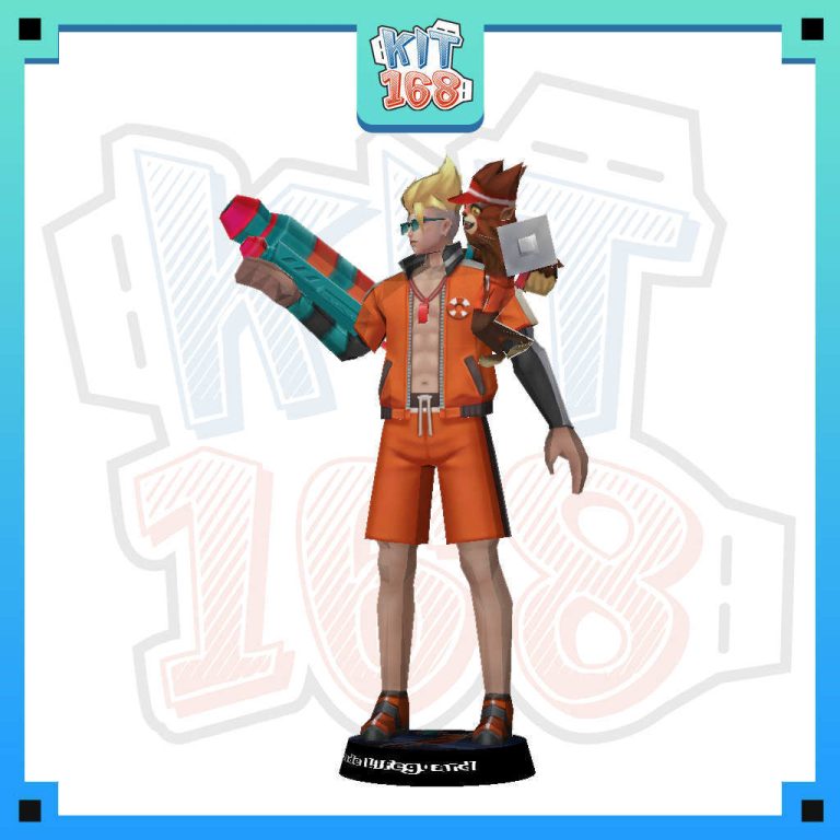 Mô hình giấy Claude Lifeguard - Mobile Legends - Kit168 Shop mô hình giấy