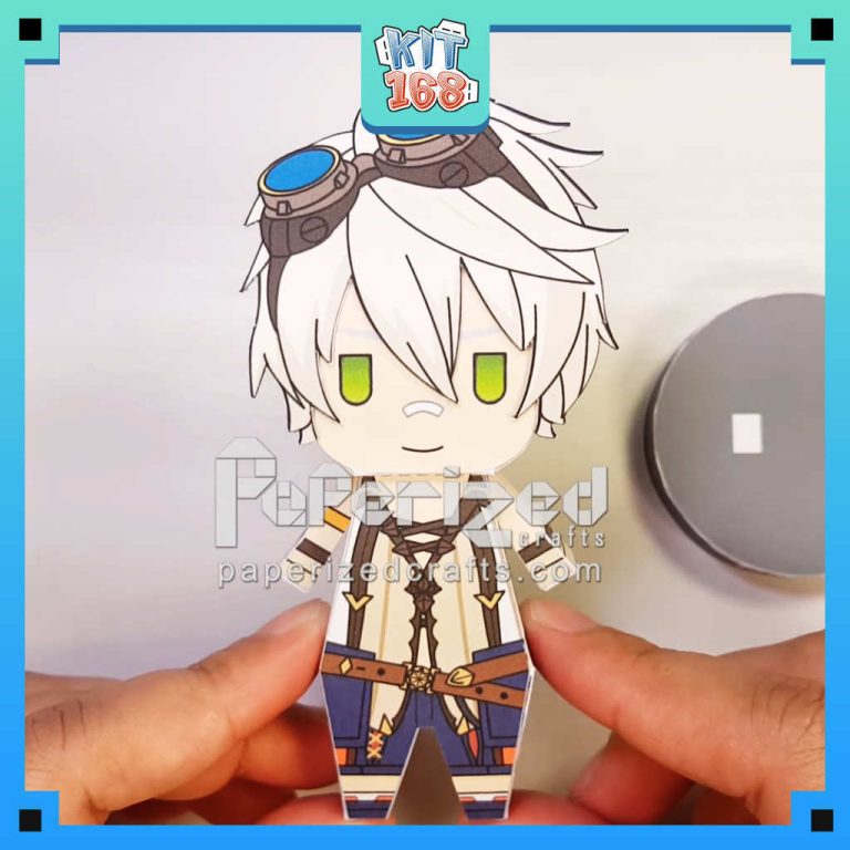 Mô hình giấy Chibi Bennett - Genshin Impact - Kit168 Shop mô hình giấy
