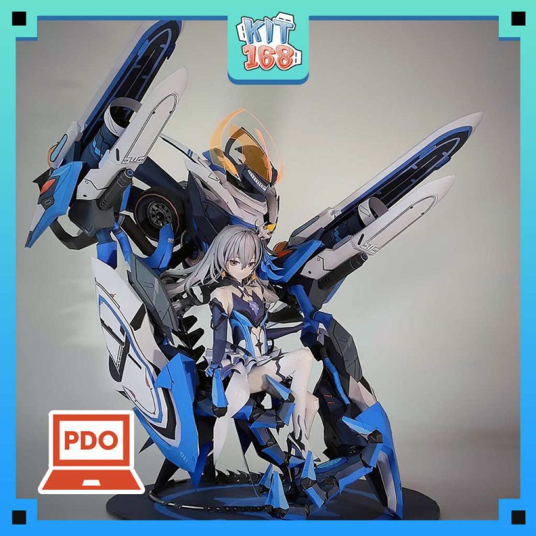 Mô Hình Giấy Bronya Zaychik Herrscher Of Reason Honkai Impact 3