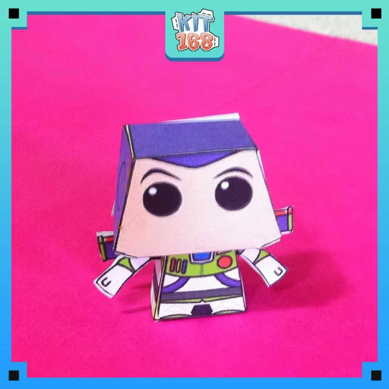 Mô hình giấy Mini Buzz li Gear - Toy Story - Kit168 Shop mô hình giấy