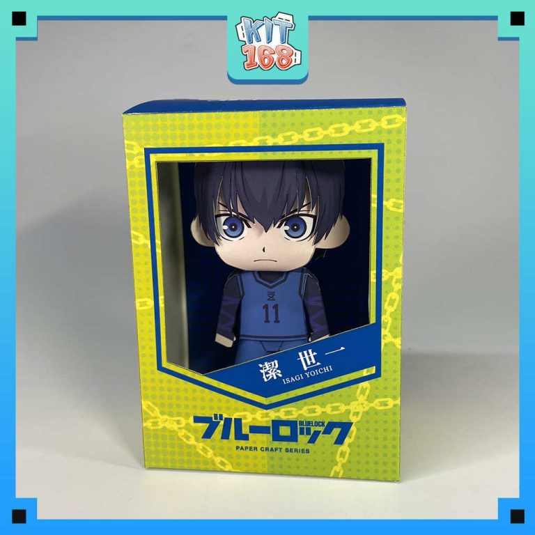 Mô hình giấy Chibi Yoichi Isagi - Blue Lock - Kit168 Shop mô hình giấy