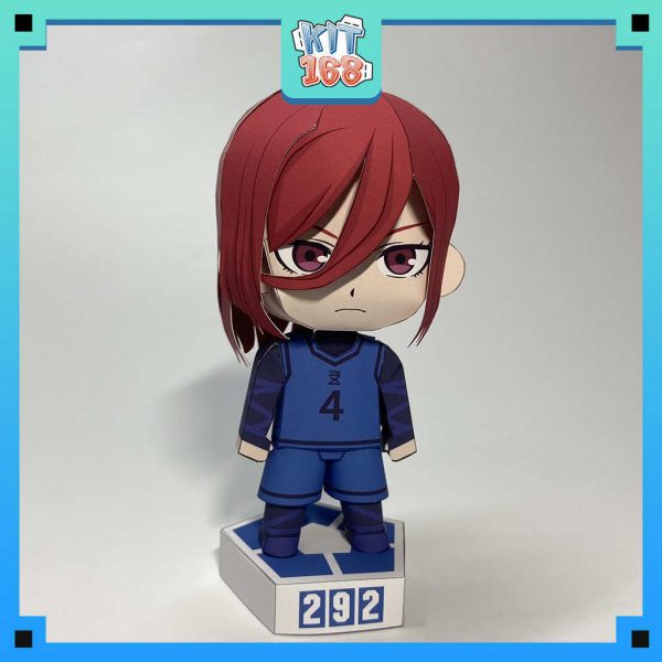 Mô hình giấy Chibi Hyoma Chigiri - Blue Lock - Kit168 Shop mô hình giấy