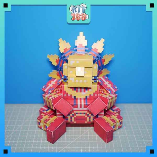 Mô hình giấy Barako (the Sun Chief) - Minecraft - Kit168 Shop mô hình giấy