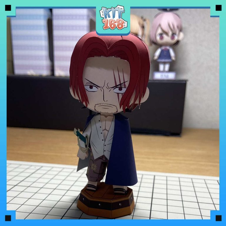 Mô hình giấy Chibi Shanks ver 2 - One Piece - Kit168 Shop mô hình giấy