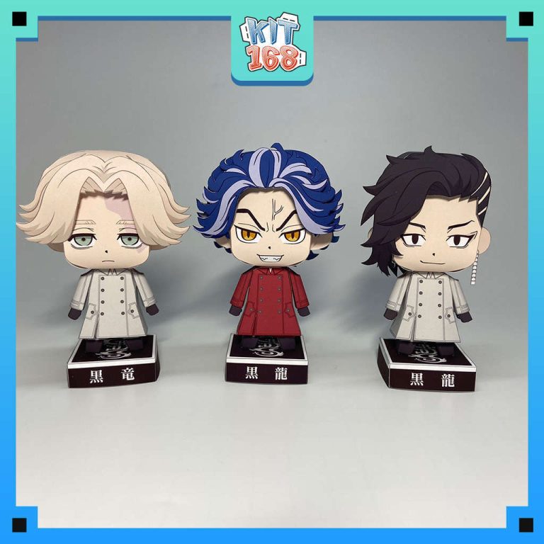 Mô hình giấy Chibi Taiju Shiba - Tokyo Revengers - Kit168 Shop mô hình giấy