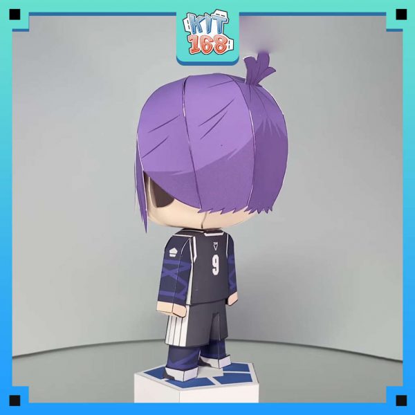 Mô hình giấy Chibi Reo Mikage - Blue Lock - Kit168 Shop mô hình giấy