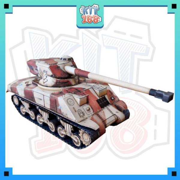Mô hình giấy Sherman M4-FL10 Tank - World of Tanks - Kit168 Shop mô ...