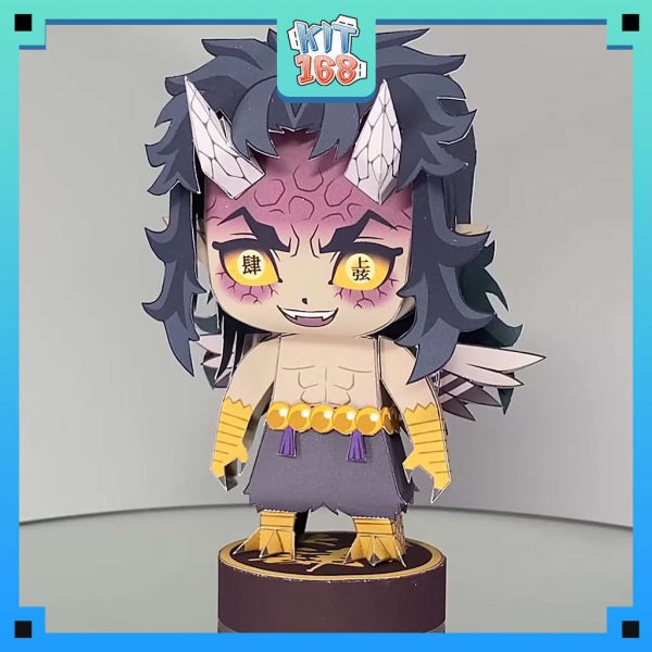 Mô hình giấy Chibi Urogi (Hantengu) - Kimetsu no Yaiba - Kit168 Shop mô ...