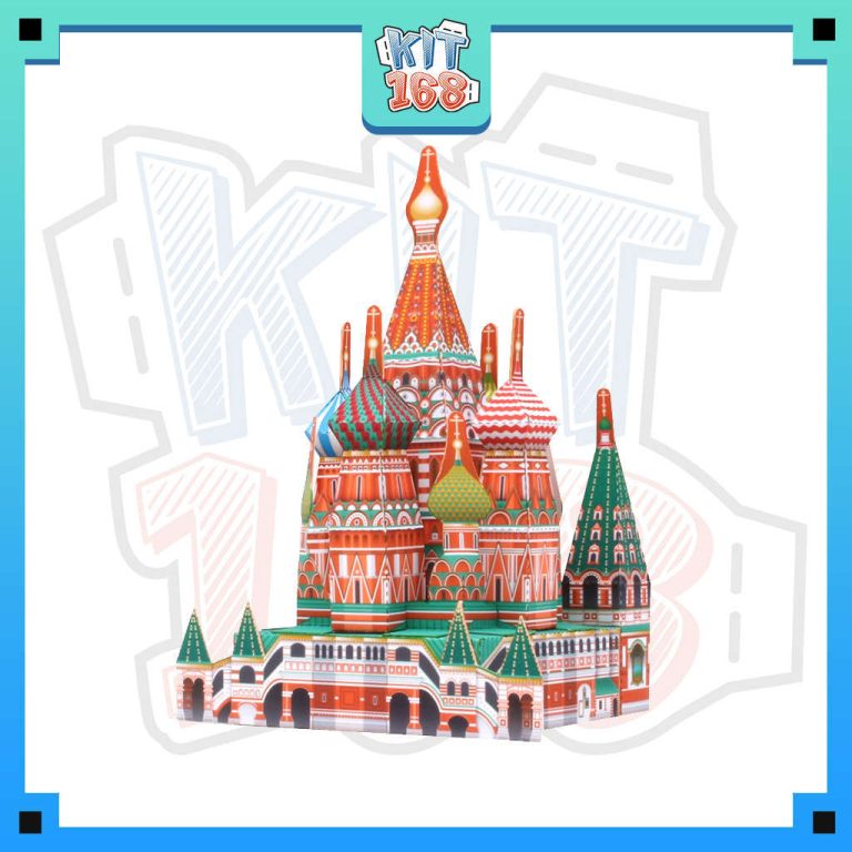 Mô hình giấy Saint Basils Cathedral Mini - Russia - Kit168 Shop mô hình ...