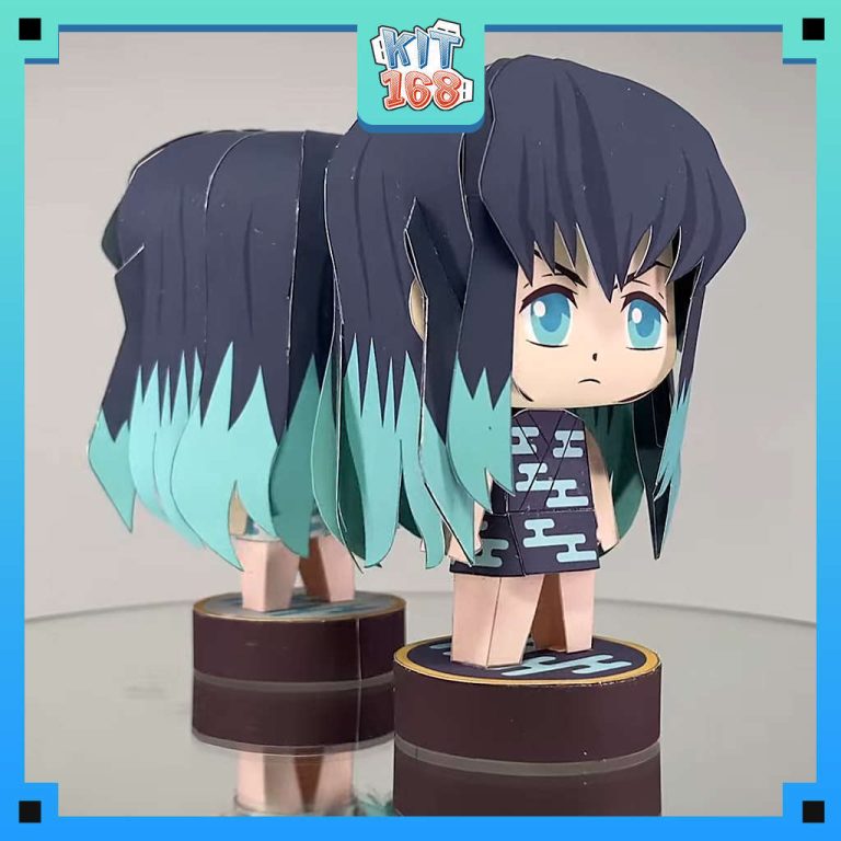 Mô hình giấy Chibi Yuichiro & Muichiro Tokito - Kimetsu no Yaiba ...