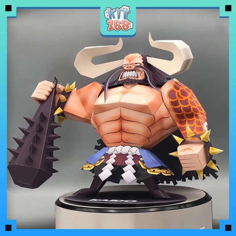 Mô hình giấy Chibi Kaido - One Piece - Kit168 Shop mô hình giấy