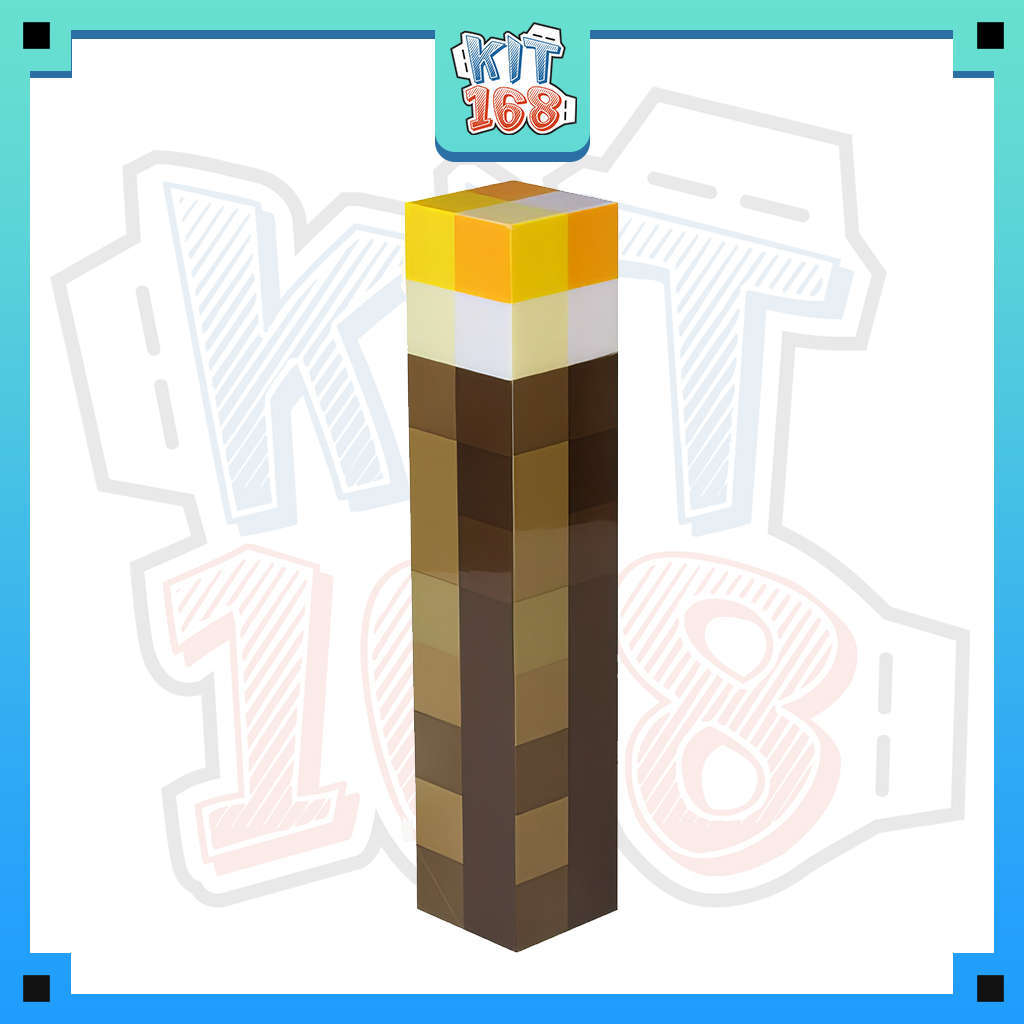 Mô hình giấy Torch (Cây đuốc) - Minecraft - Kit168 Shop mô hình giấy