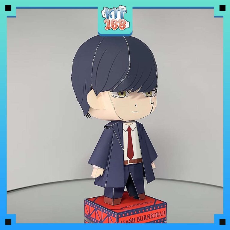 Mô hình giấy Chibi Mash Burnedead - Mashle - Kit168 Shop mô hình giấy