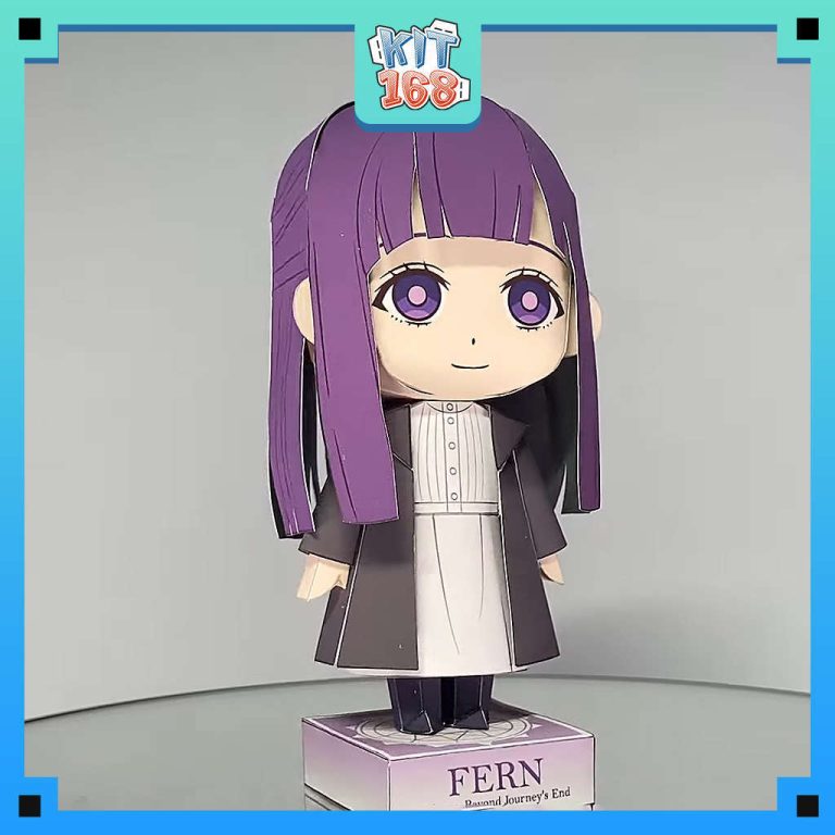 Mô hình giấy Chibi Fern - Frieren - Kit168 Shop mô hình giấy
