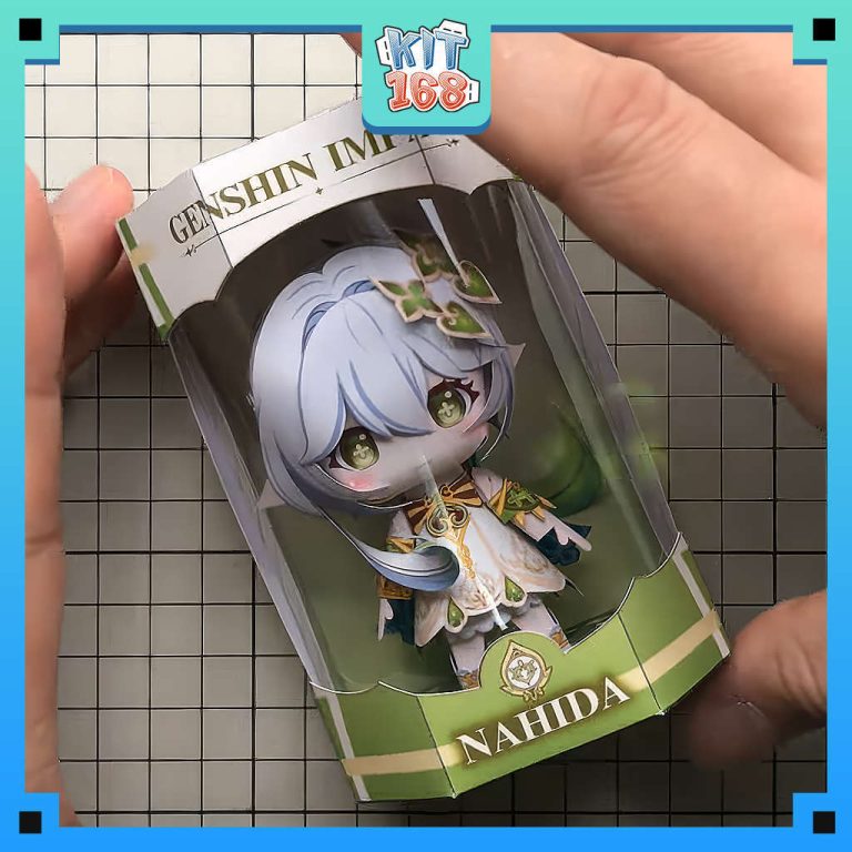 Mô hình giấy Chibi Nahida - Genshin Impact - Kit168 Shop mô hình giấy